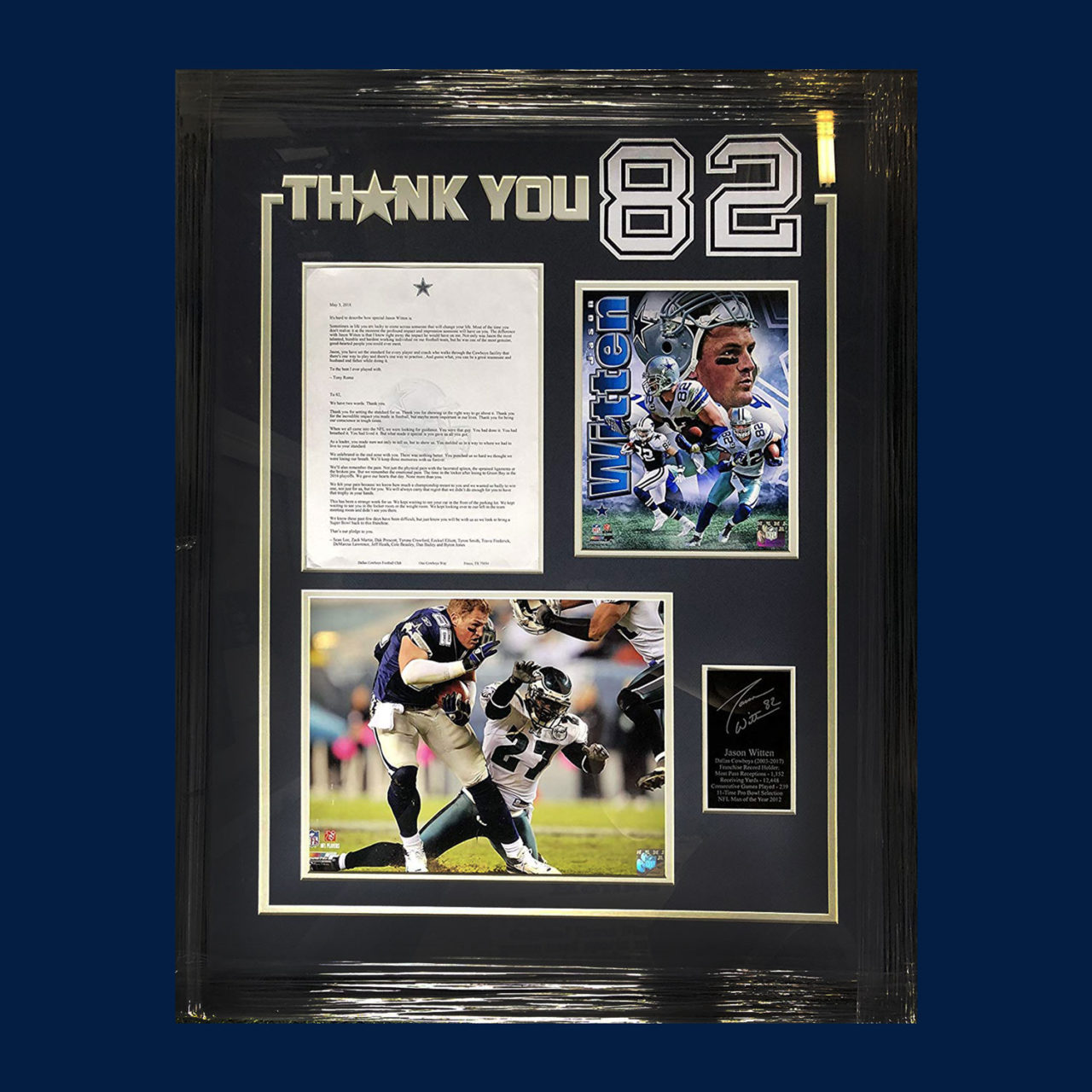 Tom Landry Funeral Memorial Program · The Cowboy House