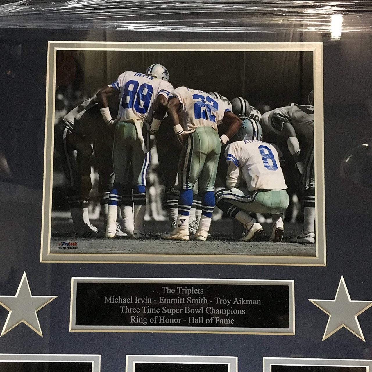 "The Triplets" 3 Super Bowl Replica Ticket Stubs · The Cowboy House